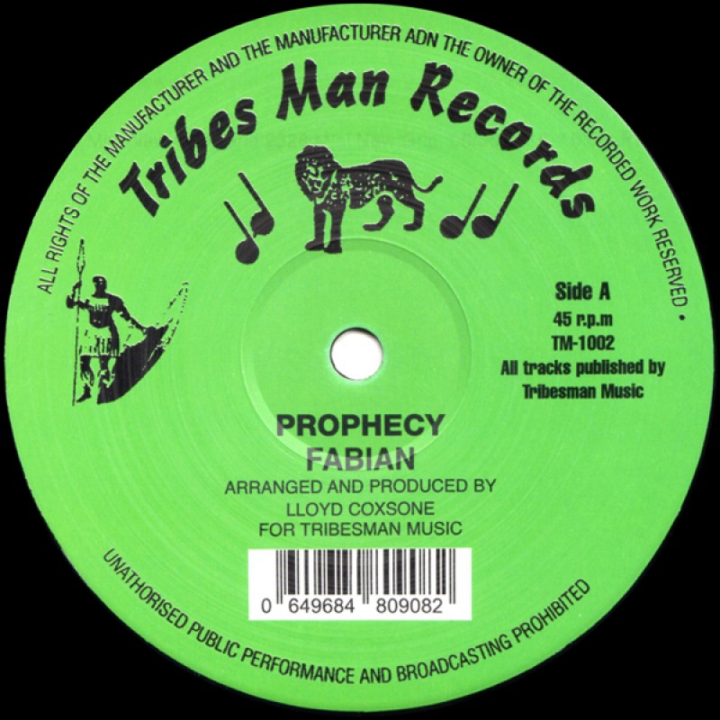 Fabian - Prophecy : Honest Jon's Records