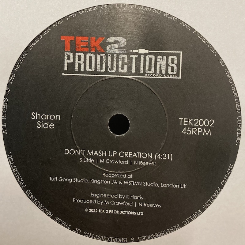 Sharon Little - Don't Mash Up Creation (2022) : Honest Jon's Records